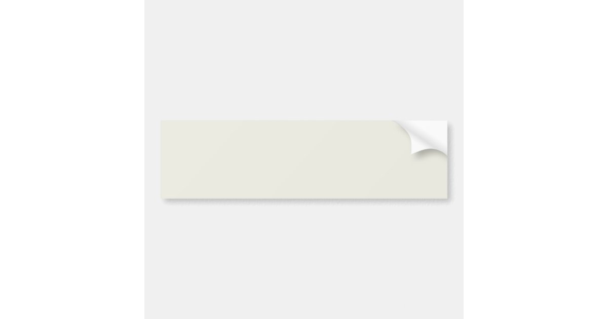 White Dove Solid Color Bumper Sticker | Zazzle