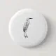 White Egret Button | Zazzle
