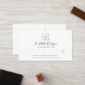 White Elegant Minimal Script VIP Membership Loyalty Card | Zazzle