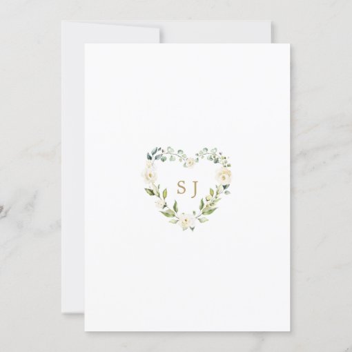 White Floral Gold Glitter Bridal Shower Tea Party Invitation Zazzle