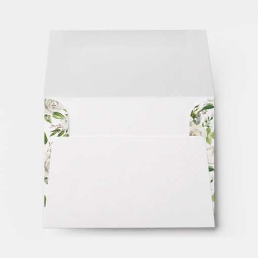 White Floral Seed Packet Memorial Funeral Envelope | Zazzle
