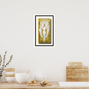 White Gold Poster | Zazzle