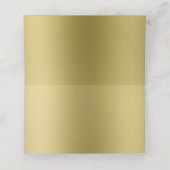 White & Gold Ribbon Wedding Reserved Place Cards | Zazzle