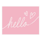 Hello Postcard | Zazzle.com
