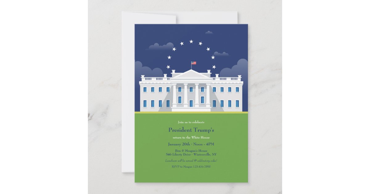 White House Inaugural Party Invitations | Zazzle