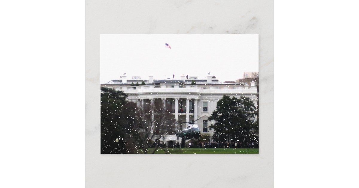 White House Marine One Postcard | Zazzle
