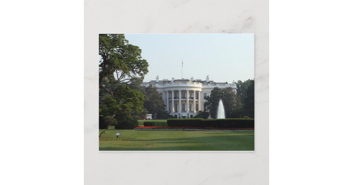 White House Photo Postcard | Zazzle