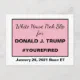 White House Pink Slip for Trump You're Fired Postcard | Zazzle