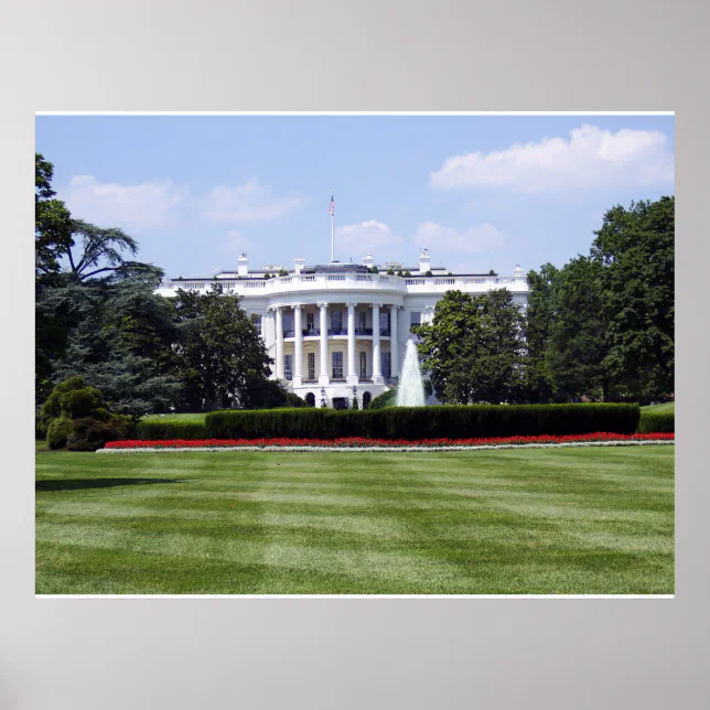WHITE HOUSE POSTER | Zazzle