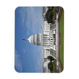 White House US Capitol Building Washington DC Magnet | Zazzle