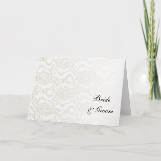 White Lace Wedding Invitation | Zazzle.com