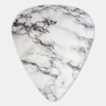 White Marble Guitar Pick | Zazzle