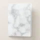 White Marble Look Pocket Folder | Zazzle