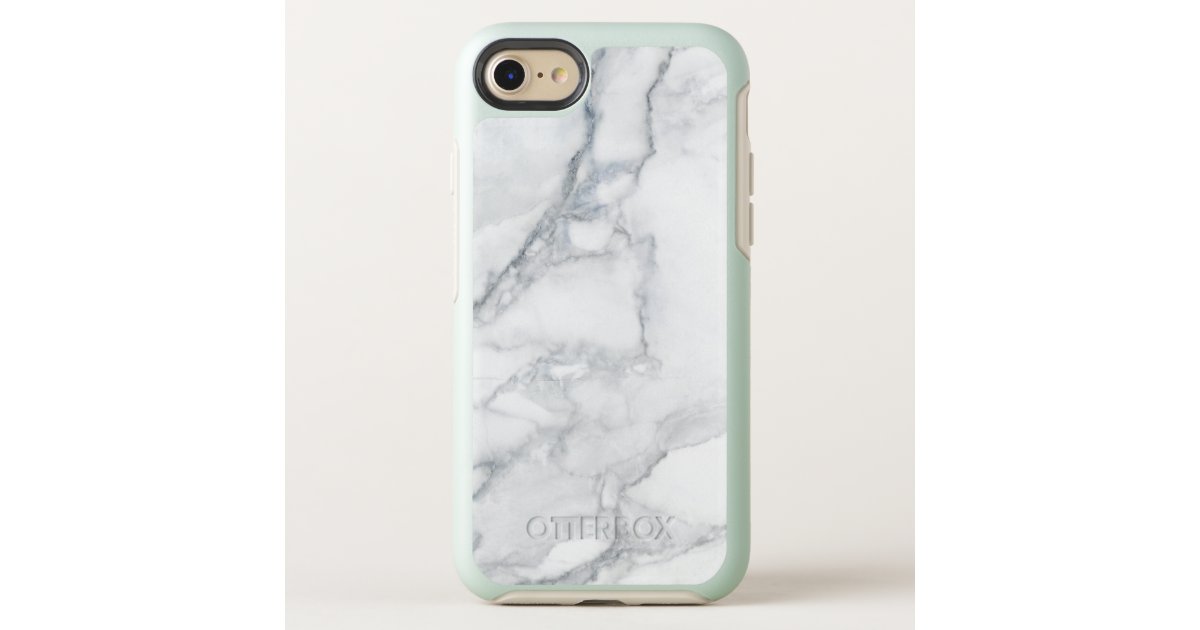 White marble texture OtterBox iPhone case | Zazzle.com