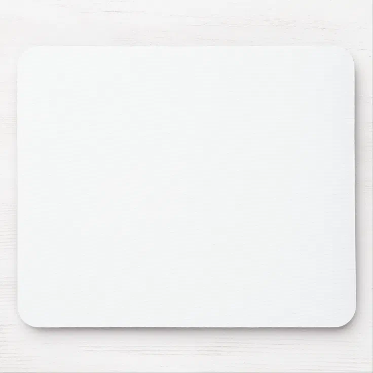 White Mouse Pad | Zazzle