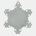 White Nativity Manger Religious Snowflake Pewter Christmas Ornament ...