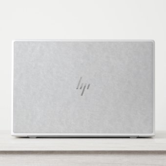 White Parchment Paper Texture HP Laptop Skin | Zazzle