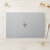 White Parchment Paper Texture HP Laptop Skin | Zazzle