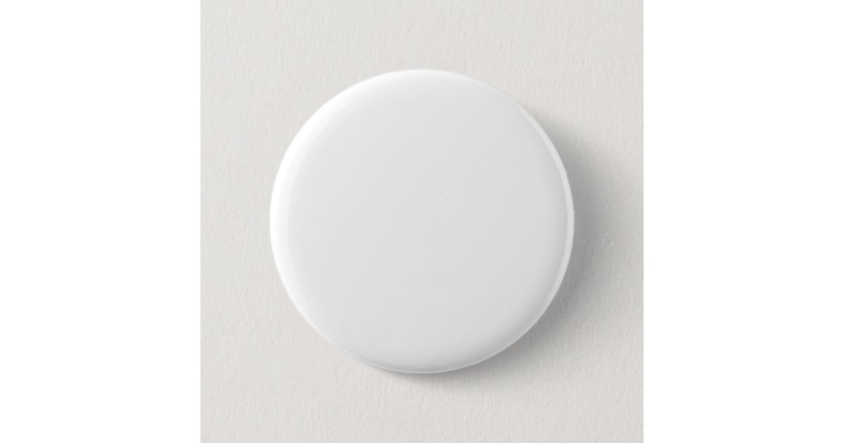 White Pinback Button | Zazzle