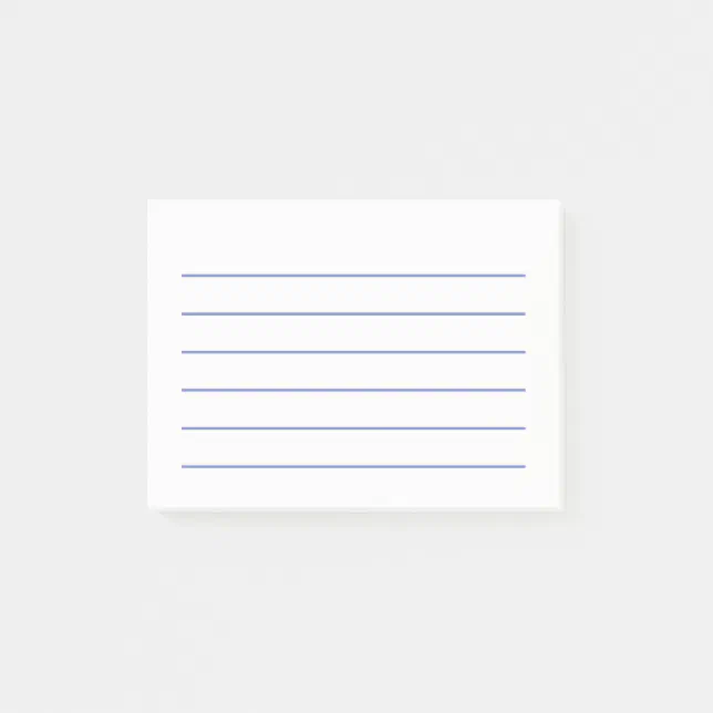 White Post-it® Notes 4" x 3" | Zazzle