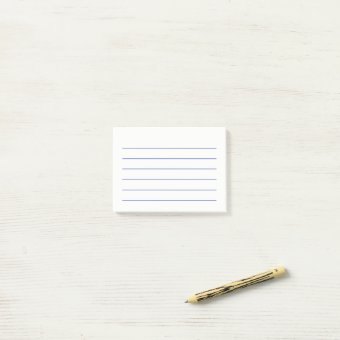 White Post-it® Notes 4" x 3" | Zazzle