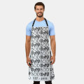 White Premium "DAD BOD"Y father's Day Funky Fun Apron | Zazzle