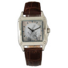 White Rabbit Alice (In Wonderland) Enamel Watch | Zazzle