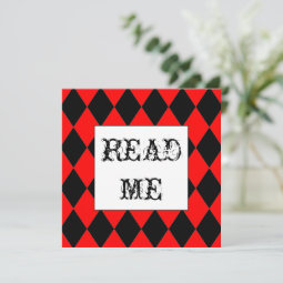 White Rabbit Alice Invitation | Zazzle