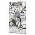 White Rabbit Alice Wonderland Clocks Art Clipboard | Zazzle
