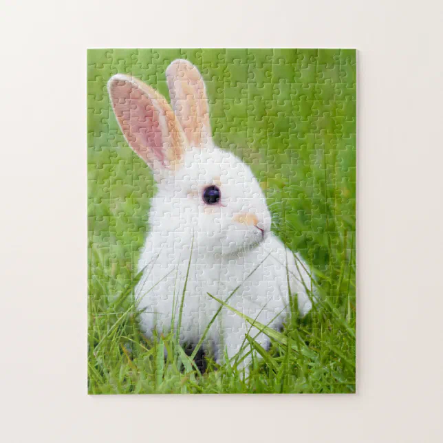 White Rabbit Jigsaw Puzzle | Zazzle