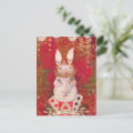 White Rabbit Postcard | Zazzle