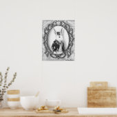 White Rabbit Poster Alice in Wonderland Poster | Zazzle