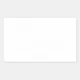White Raise Your Elevation Logo Clear Background Rectangular Sticker ...