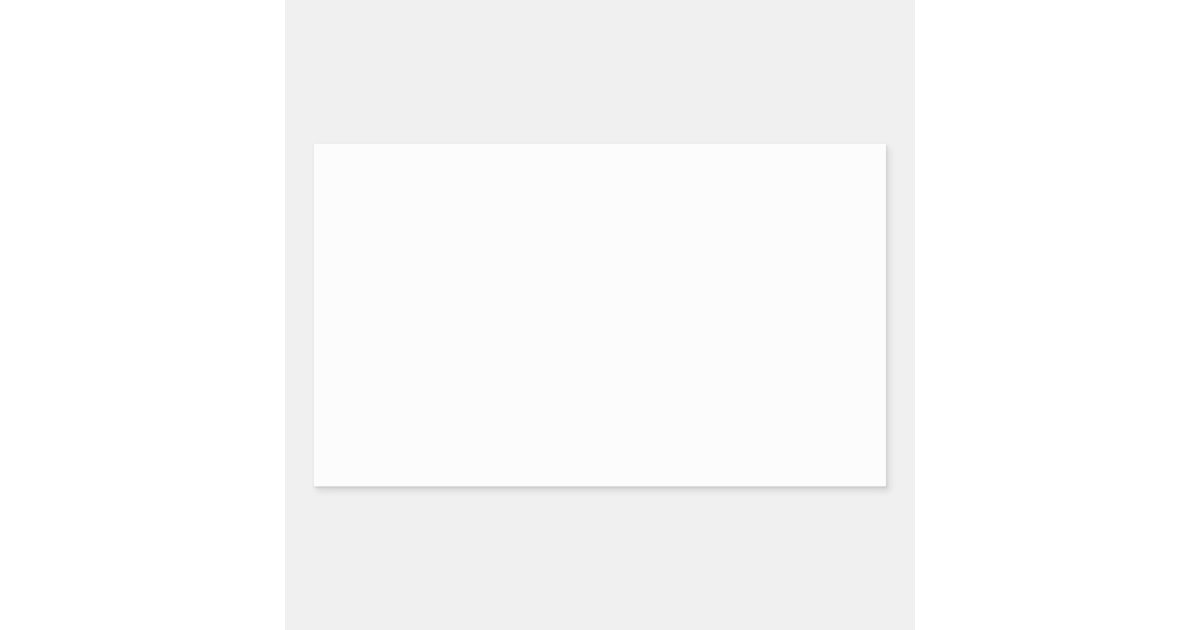 White Rectangle Sticker | Zazzle