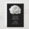 White Rose Bereavement Thank You Notecards | Zazzle