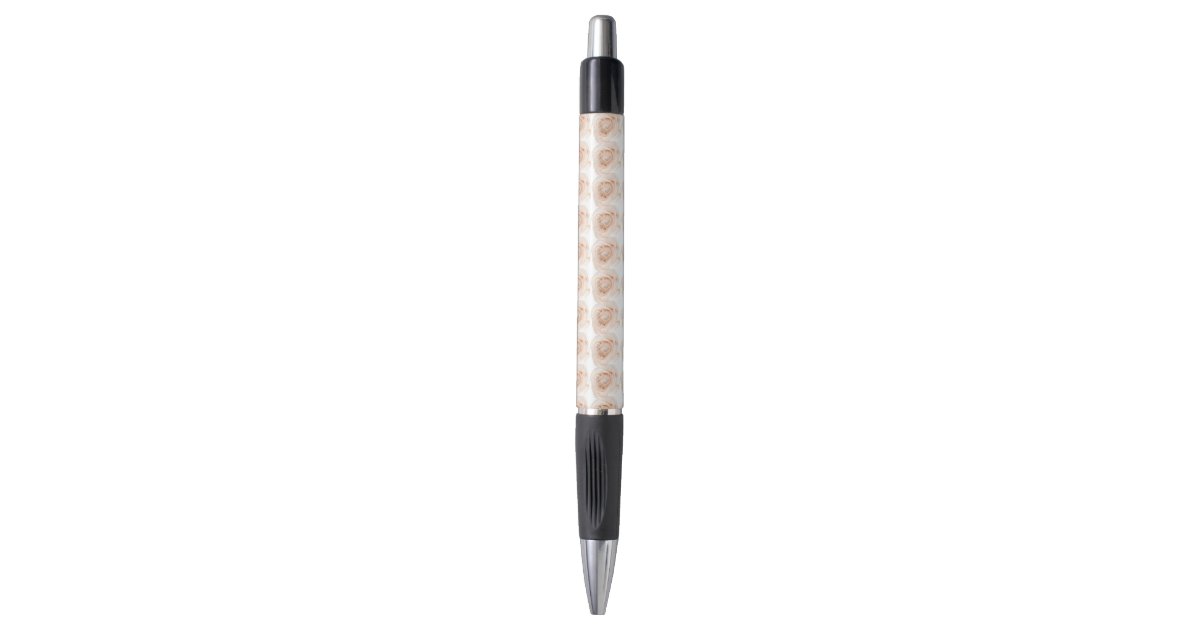 White Rose Flower Pen | Zazzle