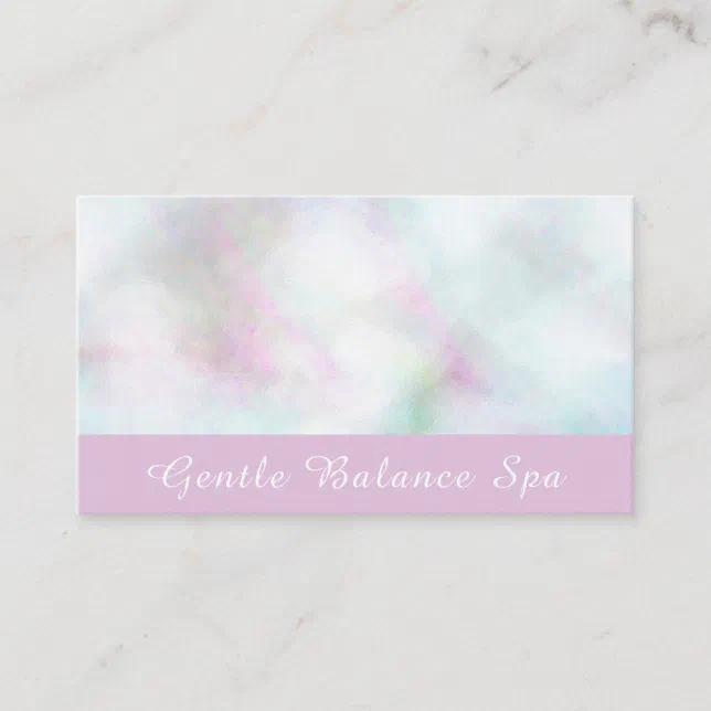 White Rose Pink Pastel Holistic Life Coach Business Card | Zazzle