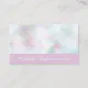 White Rose Pink Pastel Holistic Life Coach Business Card | Zazzle