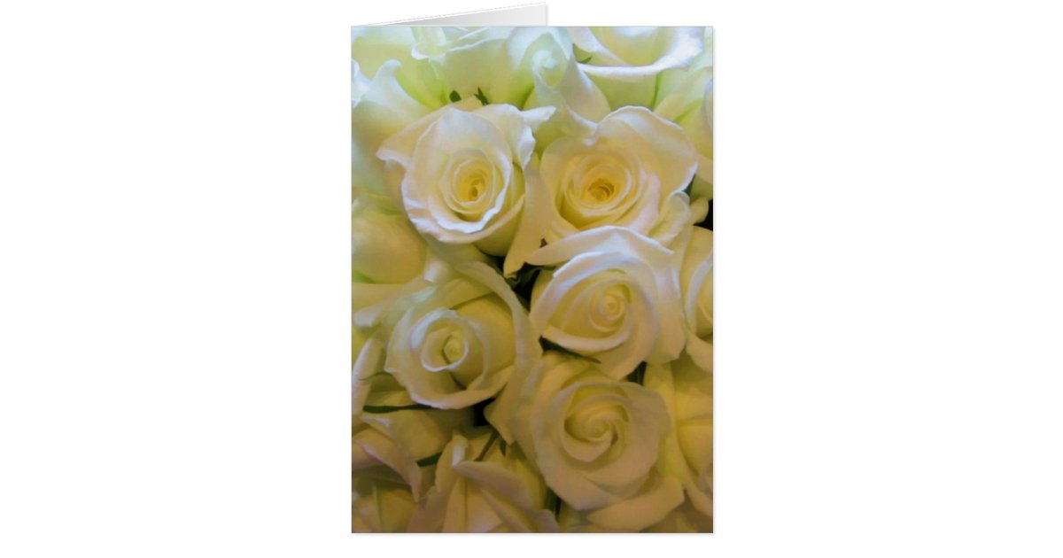 White Rose Thank You Notes | Zazzle