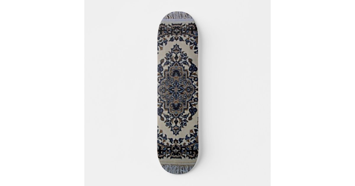 white rug skateboard deck | Zazzle