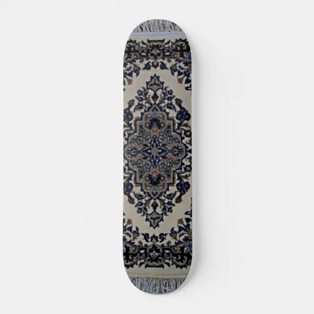 white rug skateboard deck | Zazzle
