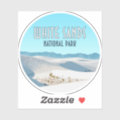 White Sands National Park New Mexico Sticker | Zazzle