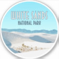 White Sands National Park New Mexico Sticker | Zazzle