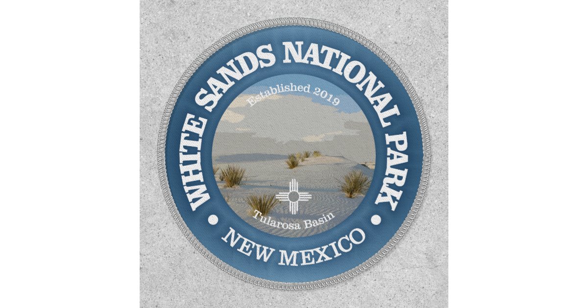 White Sands (NP2) Patch | Zazzle