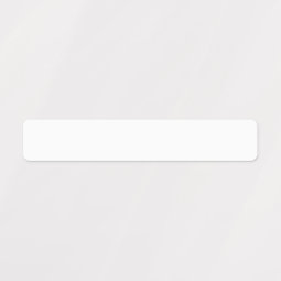 White Skinny Rectangle Waterproof Labels | Zazzle