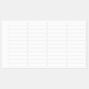 Skinny Labels | Zazzle