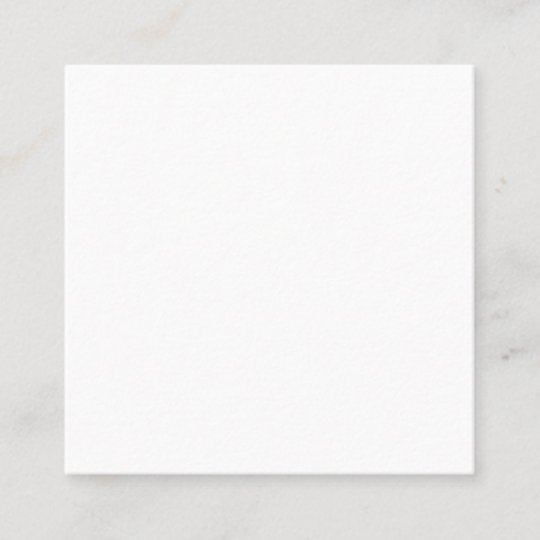 White Square Appointment Card | Zazzle.com