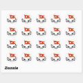 White Star Line Logo Classic Round Sticker | Zazzle