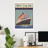 White Star Line (Titanic) Poster | Zazzle