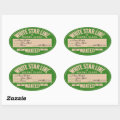 White Star Line (To customize) Oval Sticker | Zazzle